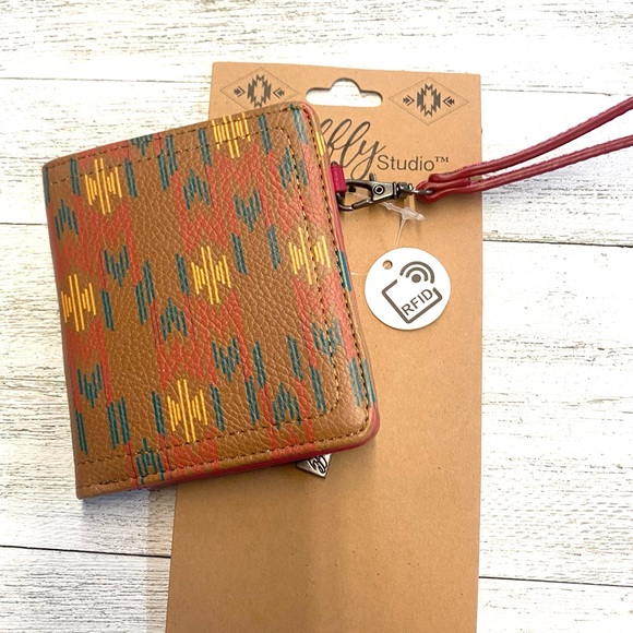 Catchfly | Bags | Nwt Catchfly Rfid Mini Aztec Wallet | Poshmark